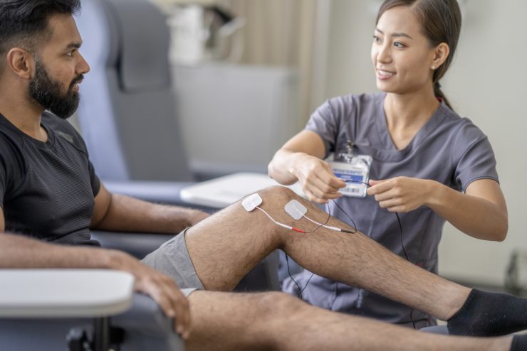 Optimizing PT with Electric Muscle Stimulators
